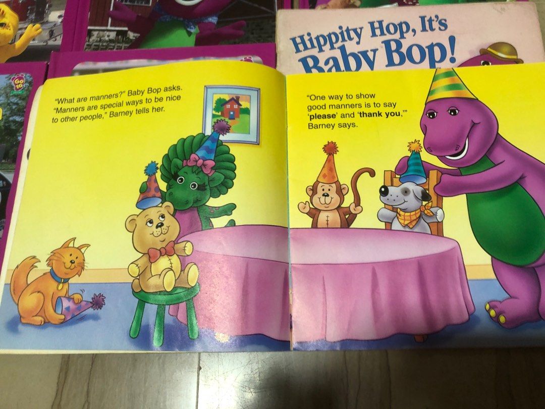 Barney books (hardcover), Hobbies & Toys, Books & Magazines, Children's ...