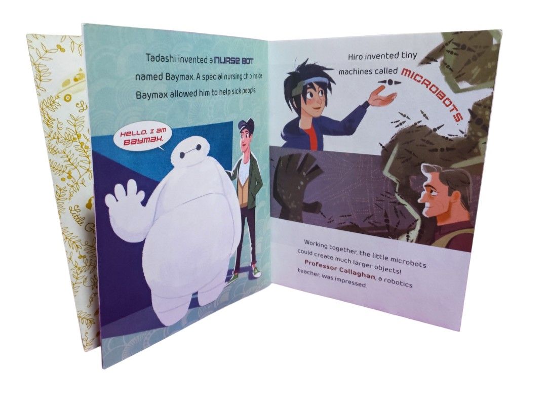 Baymax Big hero 6 Disney Children's book on Carousell