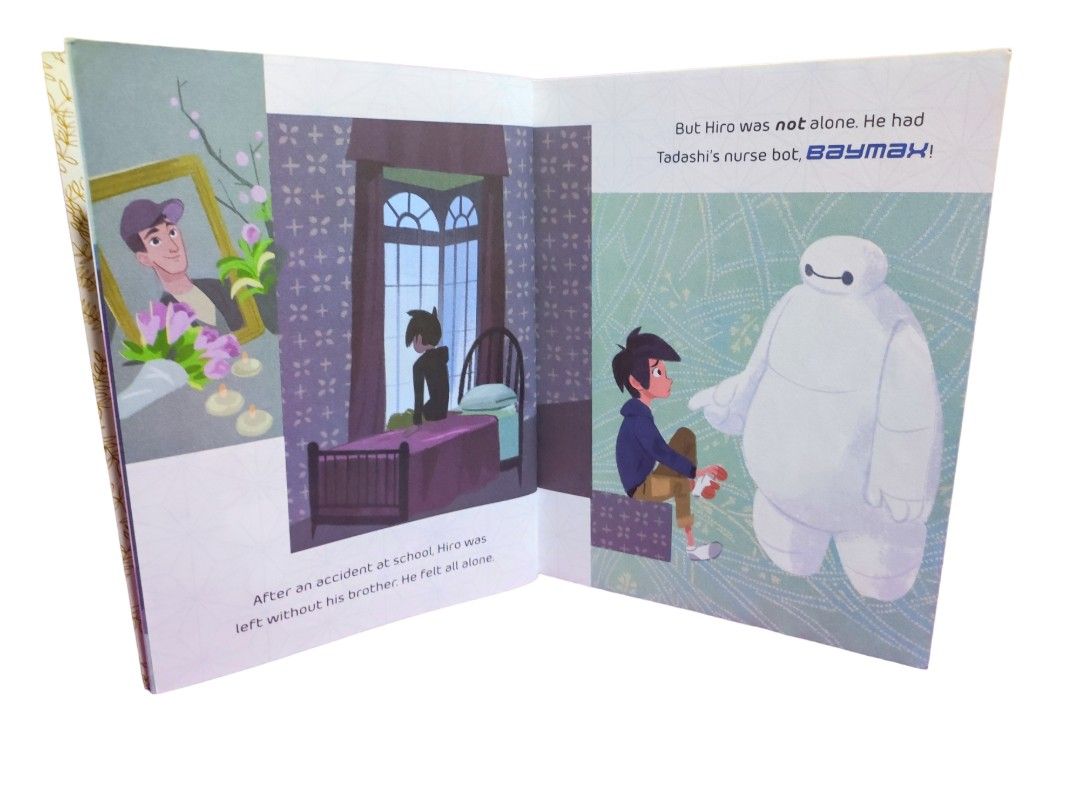 Baymax Big hero 6 Disney Children's book on Carousell