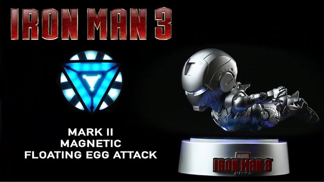 Beast kingdom Egg Attack floating marvel iron man mark 2 mib hot toys enterbay avengers neca ...