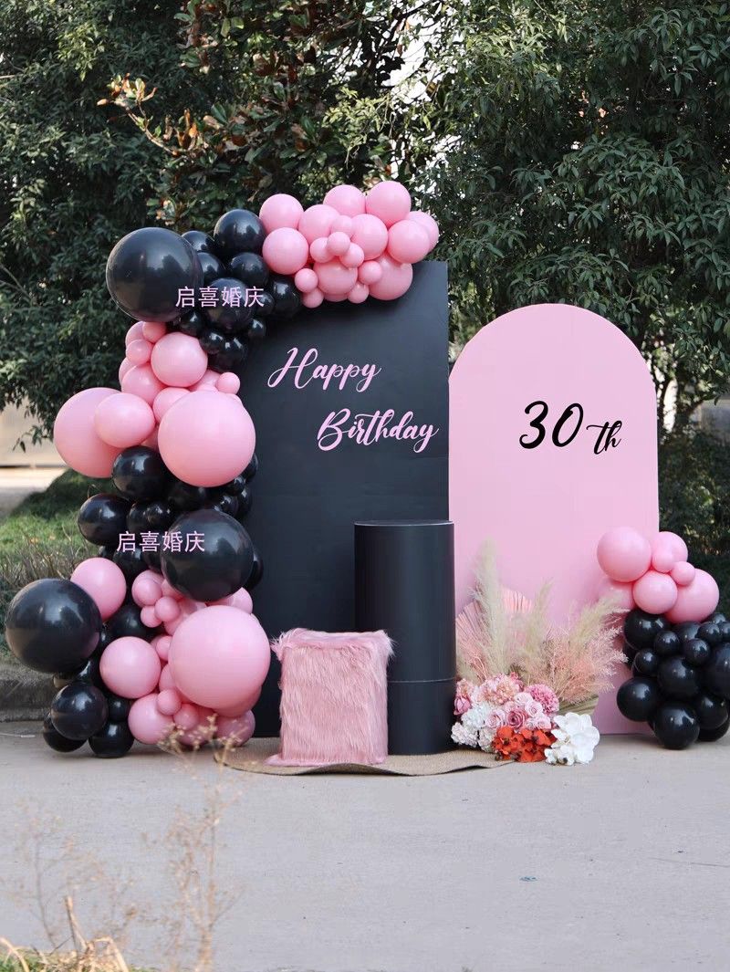 Belon helium birthday decoration surprise setup balloon helium ...