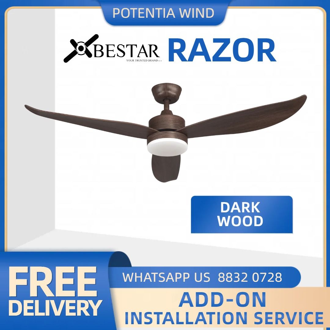 BESTAR BS900 CEILING FAN 46 INCHES/ 54 INCHES | FREE SITE SURVEY | FREE ...