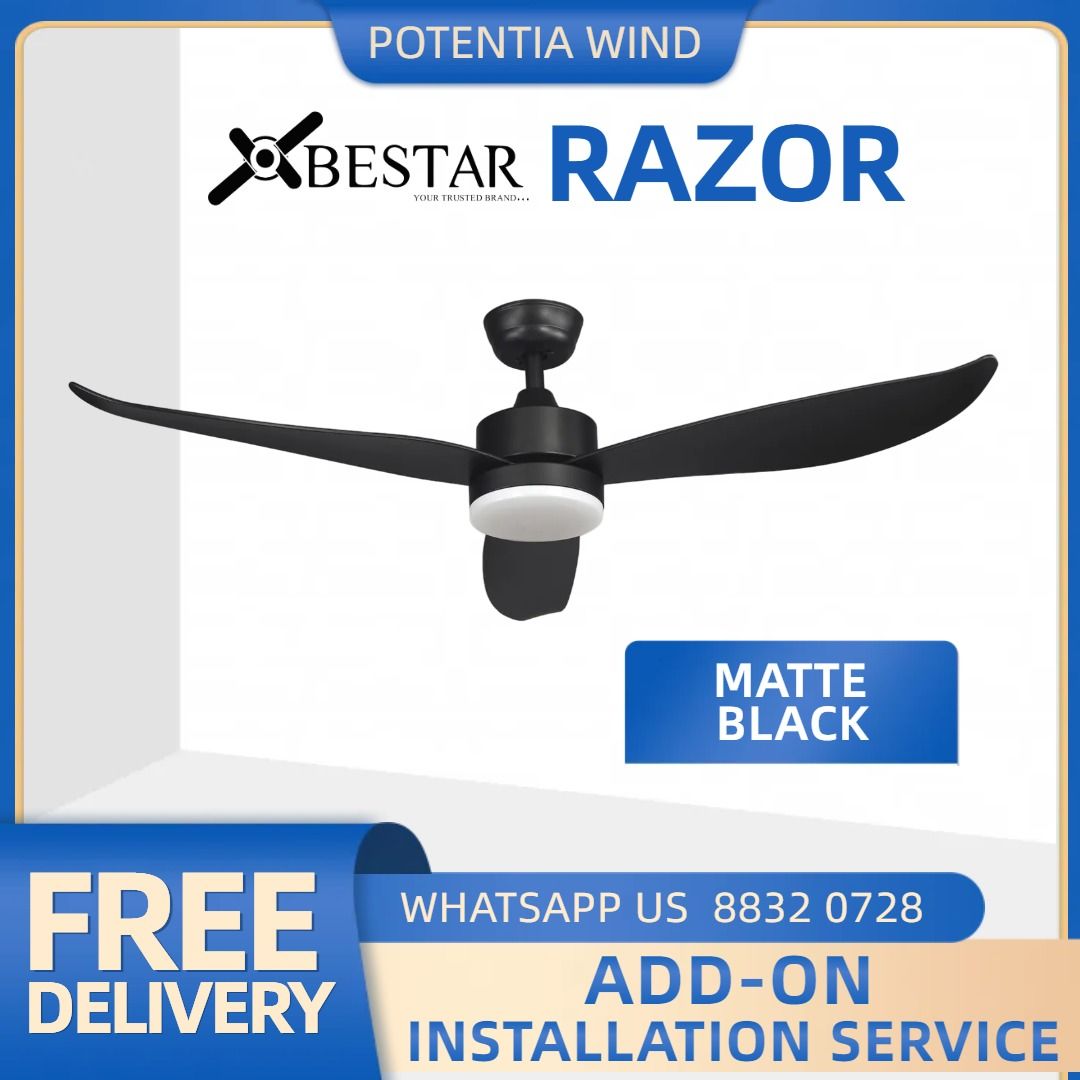BESTAR BS900 CEILING FAN 46 INCHES/ 54 INCHES | FREE SITE SURVEY | FREE ...