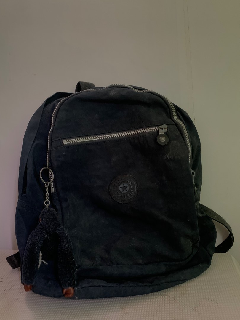 Blue Kipling Backpack (ORIGINAL), Women's Fashion, Bags & Wallets ...