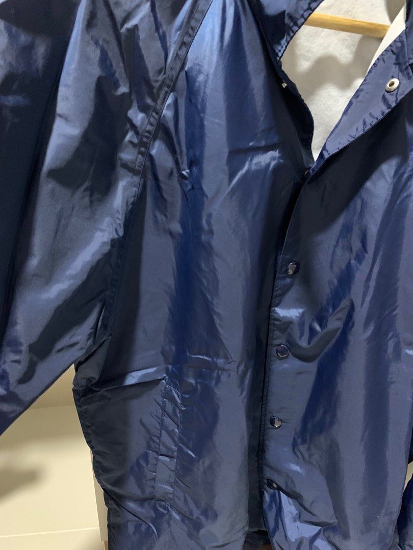 Bomber Blue Tokyo Parachute Jacket / Jaket Parasut Biru, Fesyen Pria ...