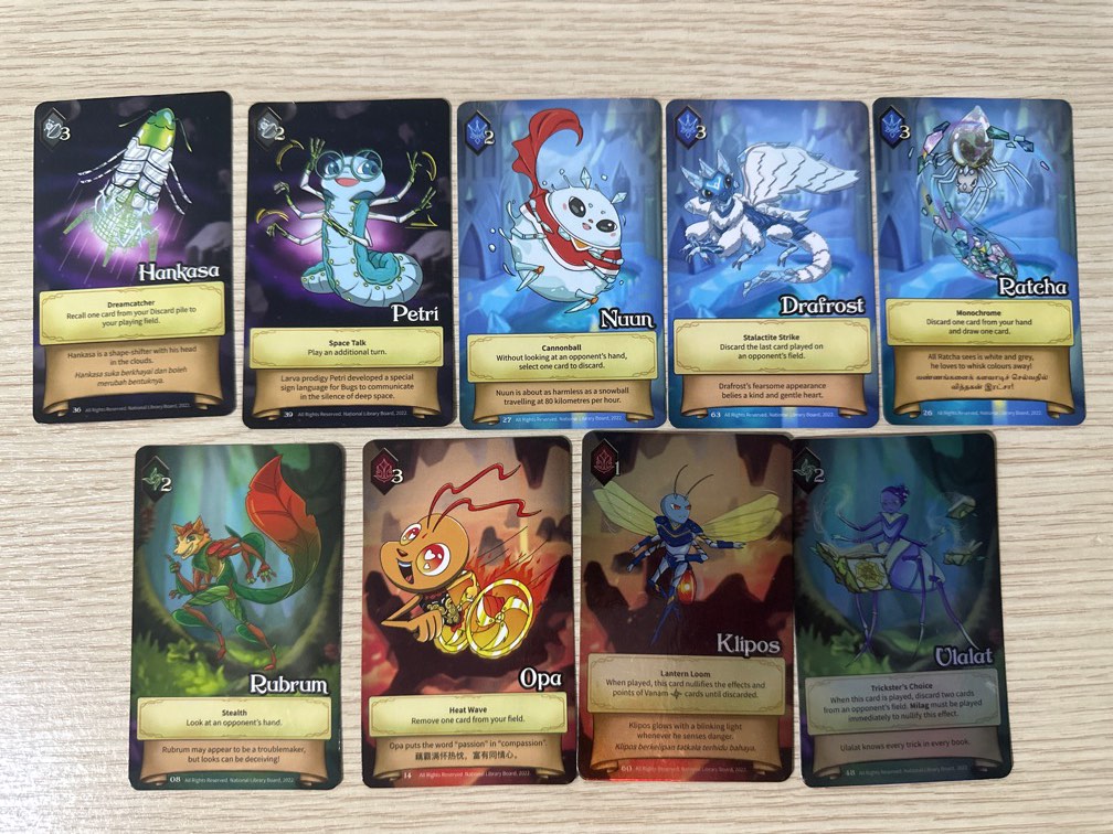 Book Bug cards, Hobbies & Toys, Toys & Games on Carousell