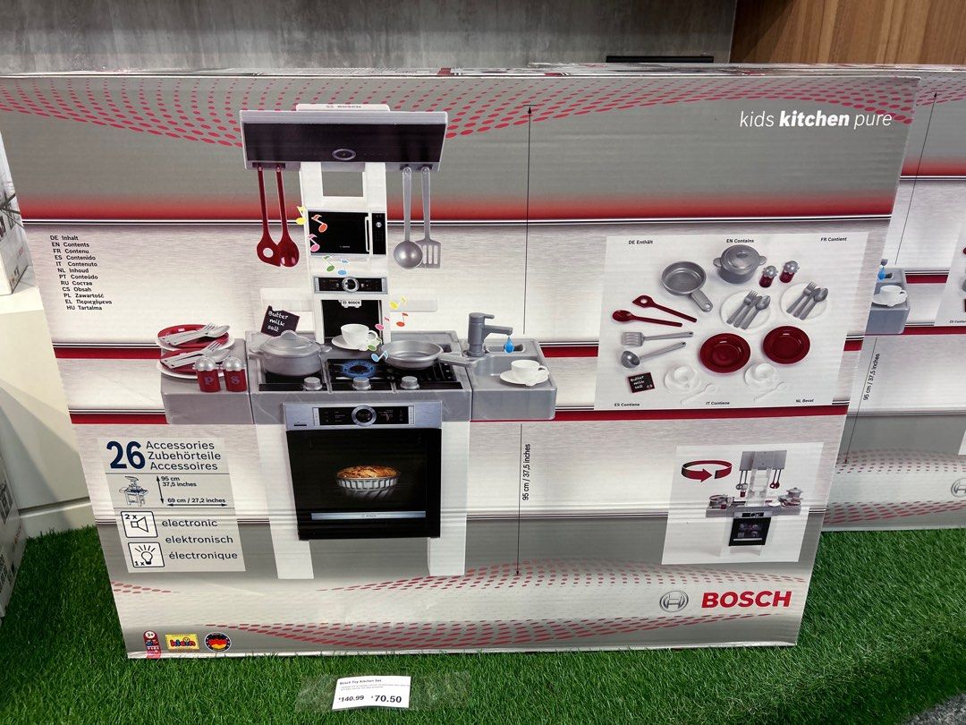 Bosch Kitchen Playset, Hobbies & Toys, Toys & Games on Carousell