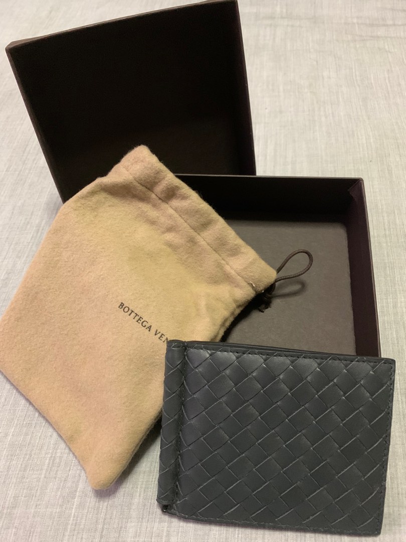 Bottega Veneta Clip Wallet, Luxury, Bags & Wallets on Carousell