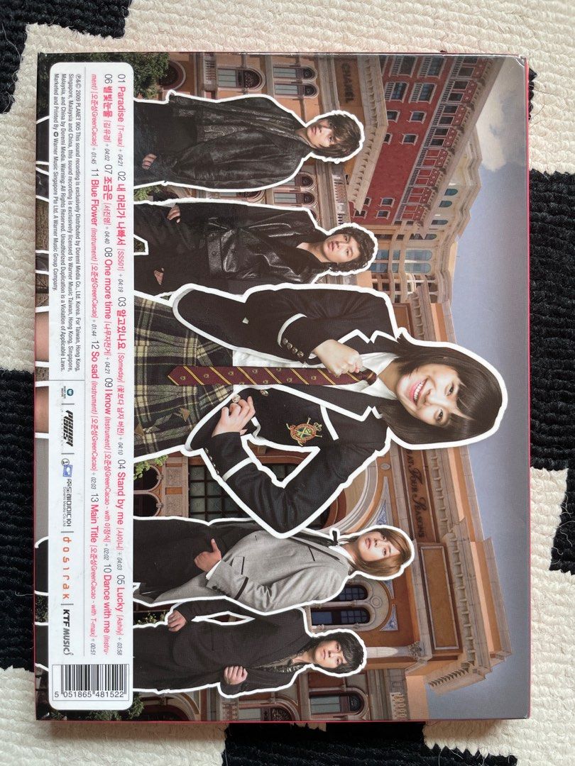 Boys Over Flowers OST CD Album, Hobbies & Toys, Music & Media, CDs ...