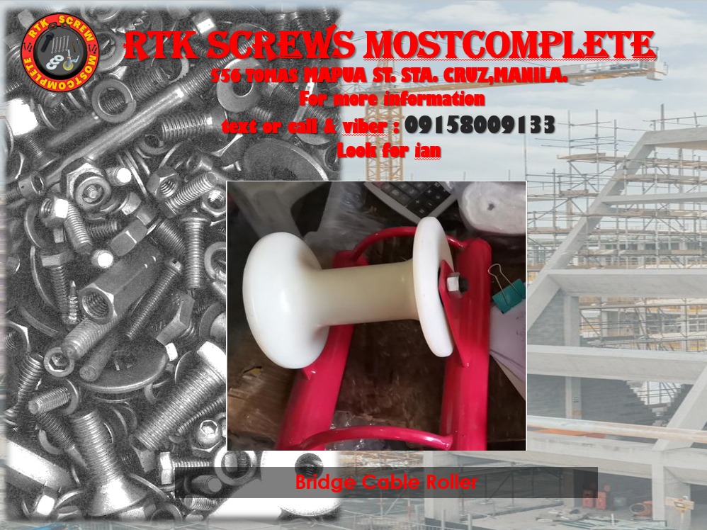 Bridge Cable Roller, Commercial & Industrial, Construction & Building ...
