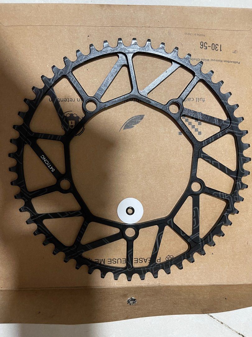 Brompton BE 50T chainring and Litepro 54T chainring, Sports Equipment ...