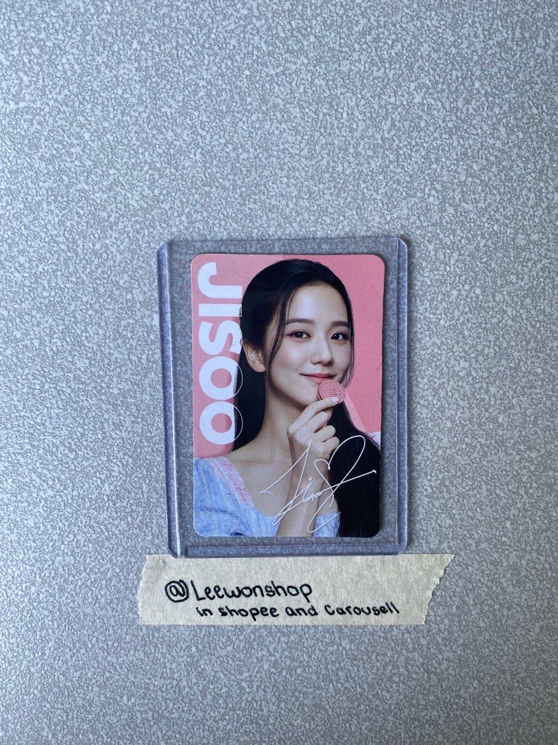 OFFICIAL! Bts & twice photocards (and 1 blackpink jisoo oreo photocard ...
