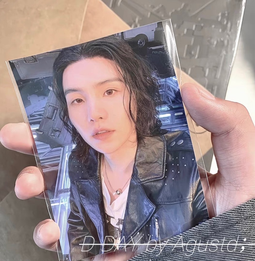 BTS SUGA AGUST D PHOTOCARD PC, Hobbies & Toys, Collectibles ...