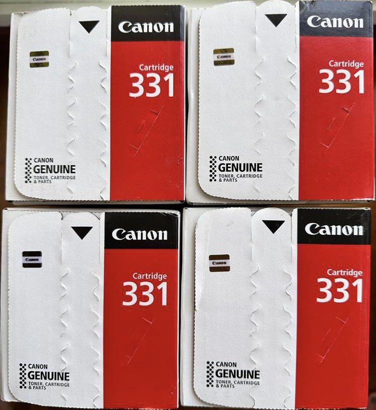 Canon printer cartridge 331, Computers & Tech, Printers, Scanners ...