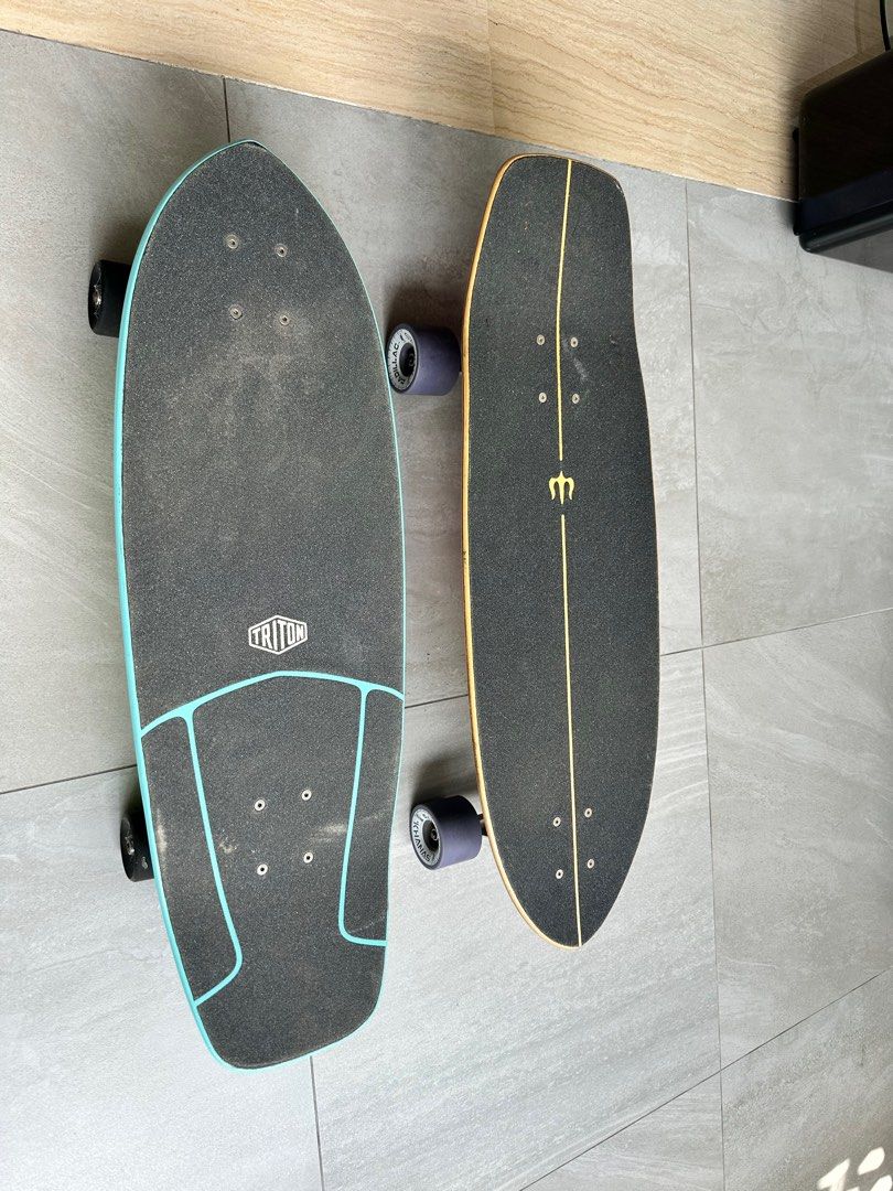Carver surfskate (Triton or Firefly), Sports Equipment, Sports & Games ...