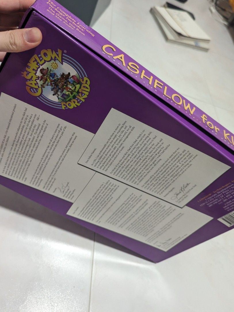 Cashflow For Kids (board game), Hobbies & Toys, Toys & Games on Carousell