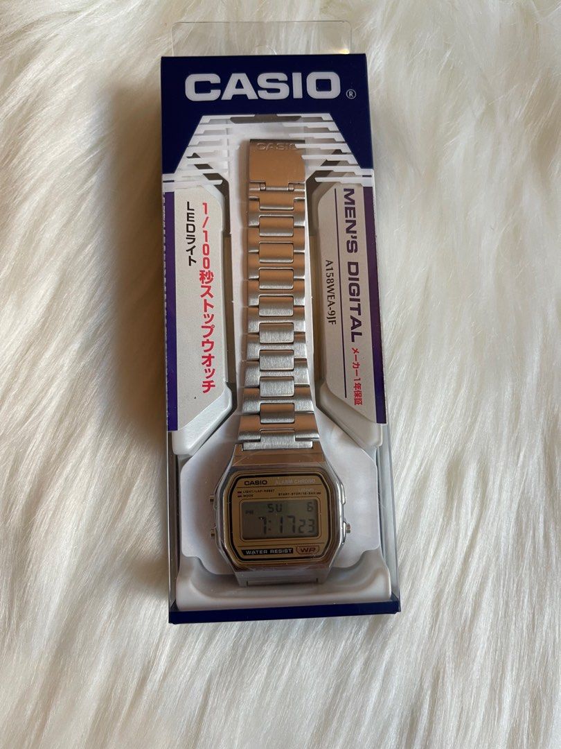 Casio Collection Standard Digital Metal Series Watch, Men's Fashion ...
