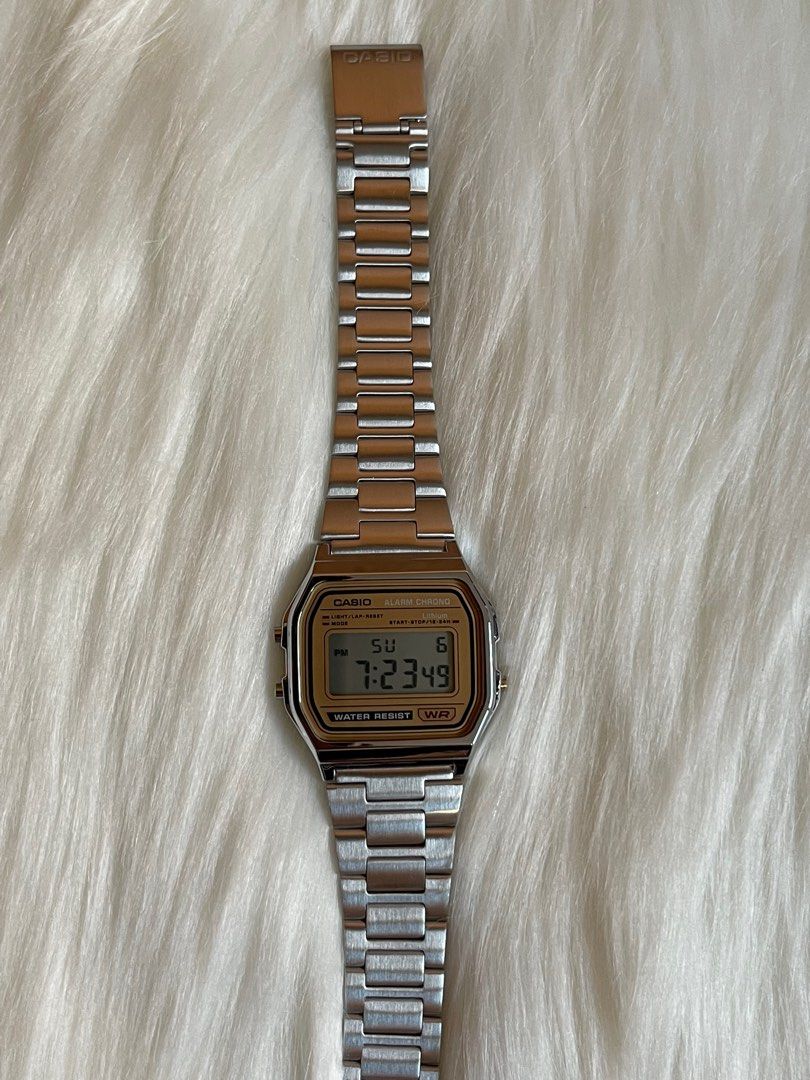 Casio Collection Standard Digital Metal Series Watch, Men's Fashion ...