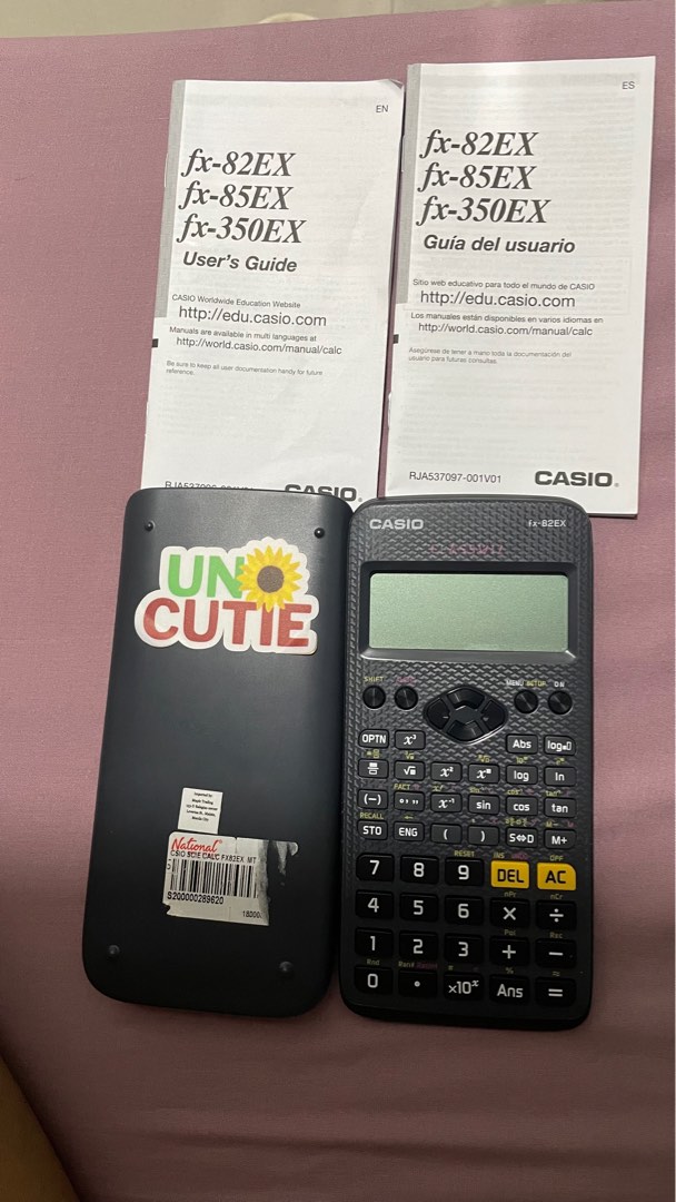 Casio FX-82EX, Hobbies & Toys, Stationary & Craft, Stationery & School ...