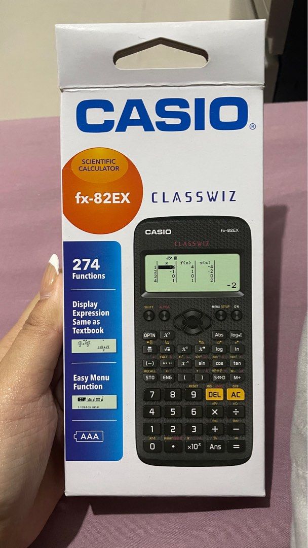 Casio FX-82EX, Hobbies & Toys, Stationary & Craft, Stationery & School Supplies on Carousell