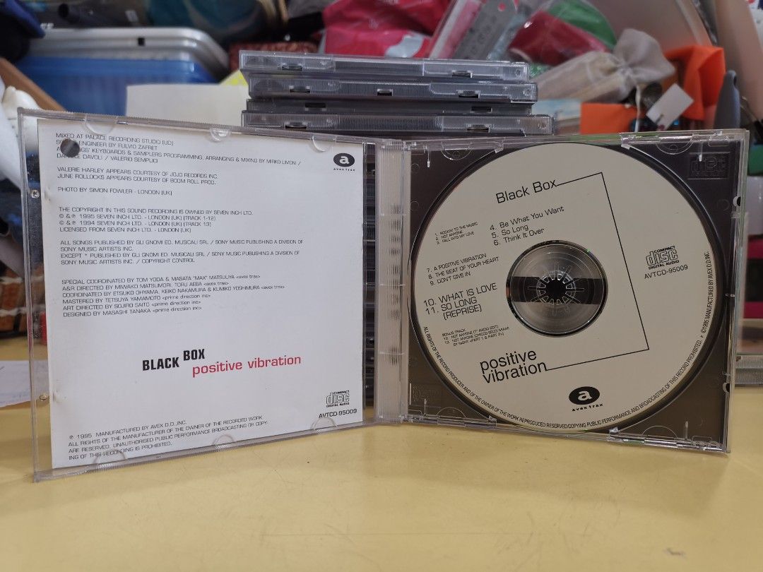 (CD) BLACKBOX Positive Vibration, Hobbies & Toys, Music & Media, CDs & DVDs on Carousell
