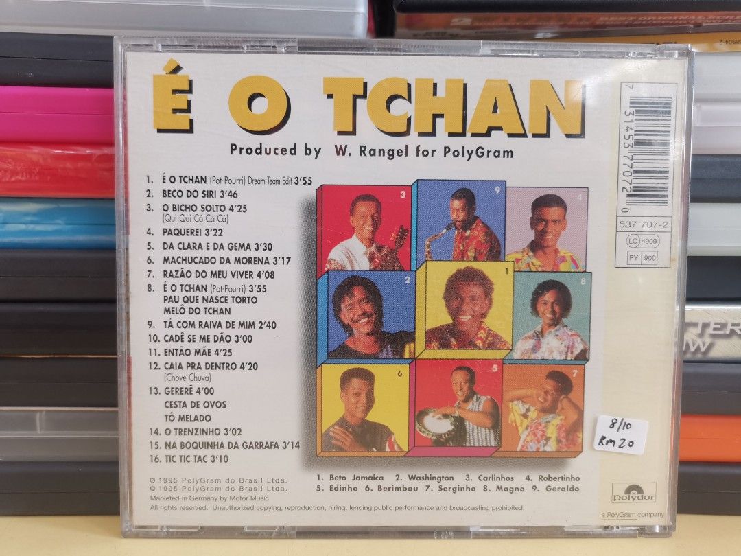 (CD) E O TCHAN, Hobbies & Toys, Music & Media, CDs & DVDs on Carousell