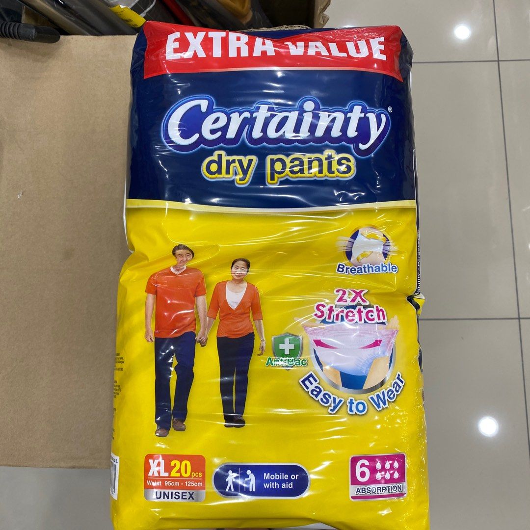 Certainty Drypants Adult Diapers, Babies & Kids, Bathing & Changing ...