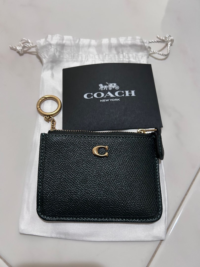 Coach Card Holder, Luxury, Bags & Wallets on Carousell