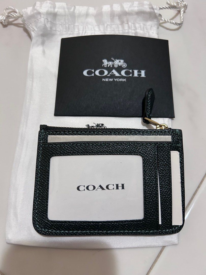 Coach Card Holder, Luxury, Bags & Wallets on Carousell