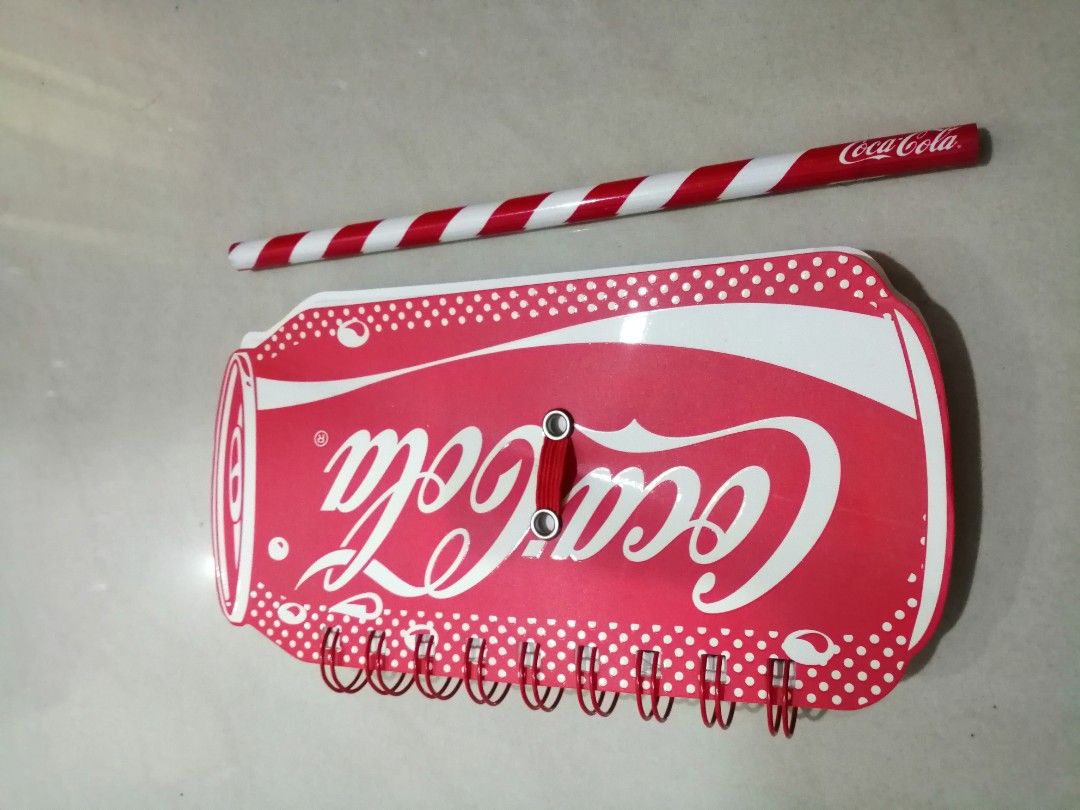 Coca Cola Coke Notebook with Pencil, Hobbies & Toys, Collectibles ...