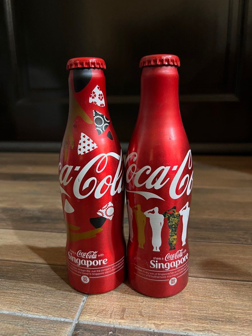 Coca-Cola Singapore SG50 Limited Edition Bottle Set, Hobbies & Toys ...