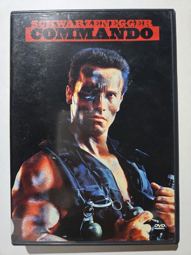 COMMANDO -ARNOLD SCHWARZENEGGER [DVD] on Carousell
