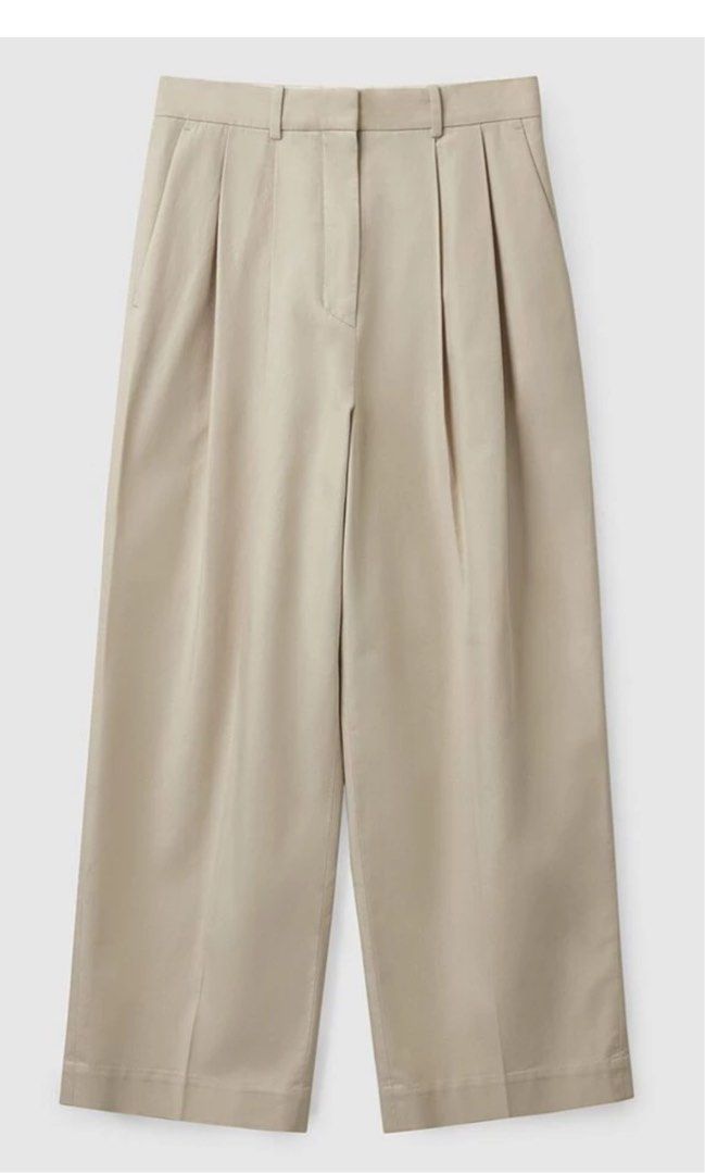 COS WIDE LEG TAILORED TROUSERS, Women's Fashion, Bottoms, Other Bottoms ...
