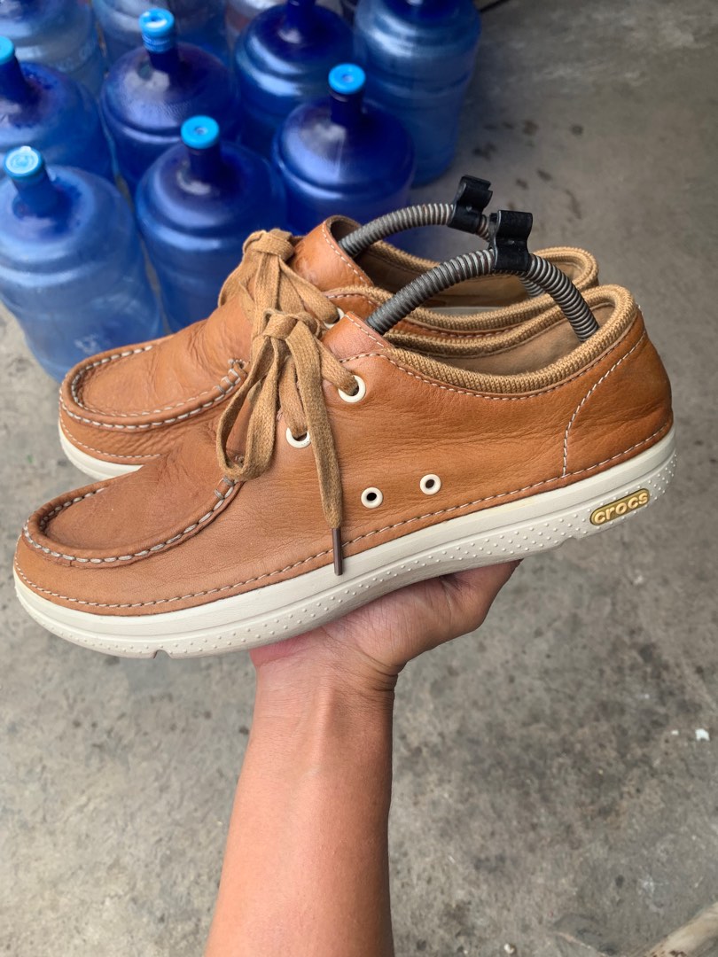 Crocs | boat shoe • loafers, Men's Fashion, Footwear, Dress Shoes on ...