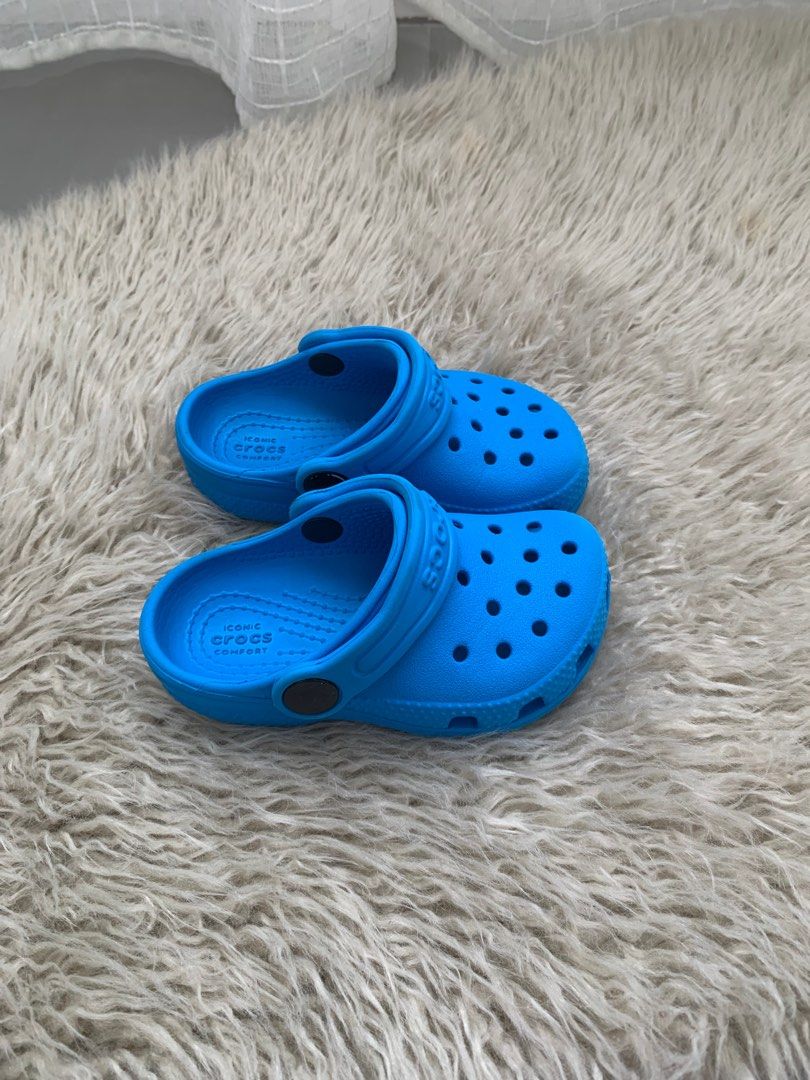 Crocs half shoes, Babies & Kids, Babies & Kids Fashion on Carousell