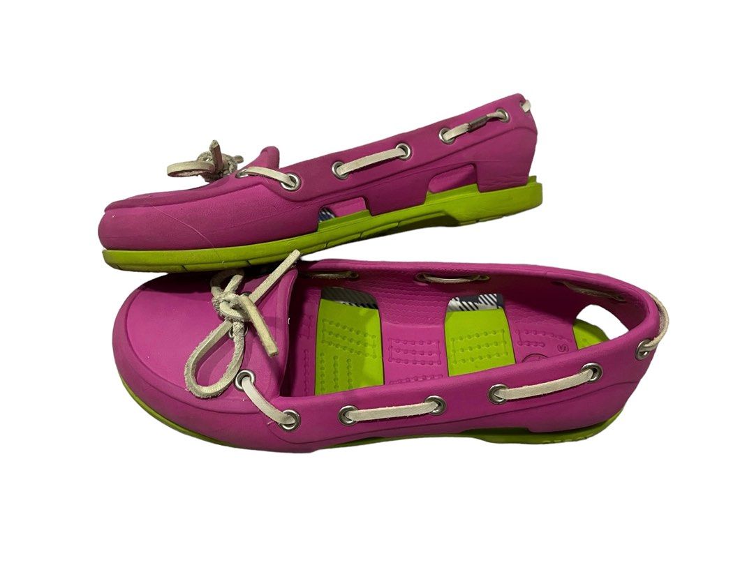 Crocs rubber loafer shoes, Women's Fashion, Footwear, Loafers on Carousell