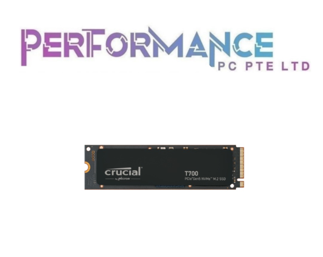 Crucial T700 T 700 t700 1TB / 2TB / 4TB PCIe Gen5 NVMe M.2 SSD with / without Heatsink ( 11700R ...