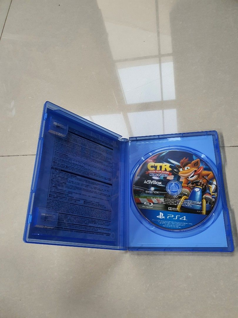 CTR PS4 Original Authentic 100% Sony Crash Team Racing Nitro Fueled ...