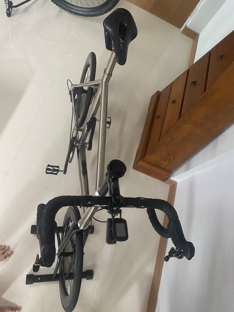 Custom 20" 451 Titanium Mini Velo, Sports Equipment, Bicycles & Parts ...