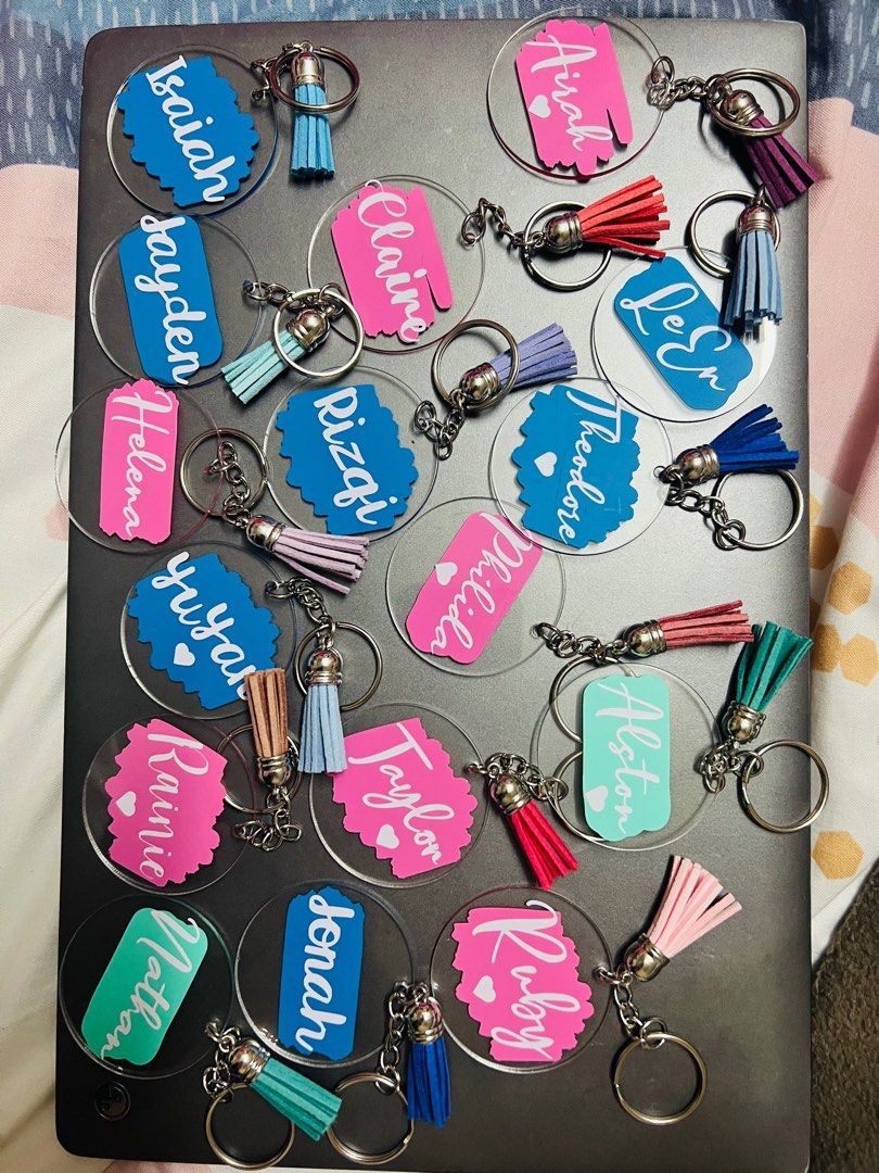 Customised keychain, Hobbies & Toys, Stationery & Craft, Handmade Craft ...