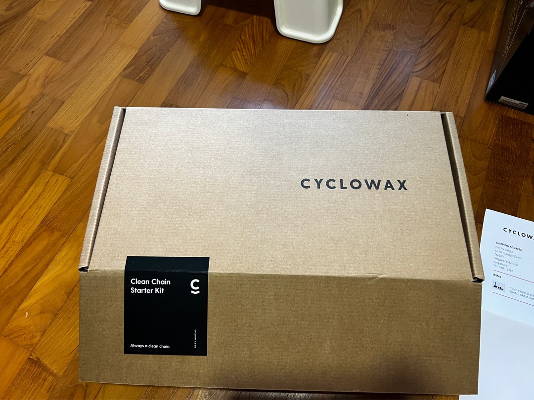 Cyclowax clean chain starter kit (SRAM), Sports Equipment, Bicycles ...