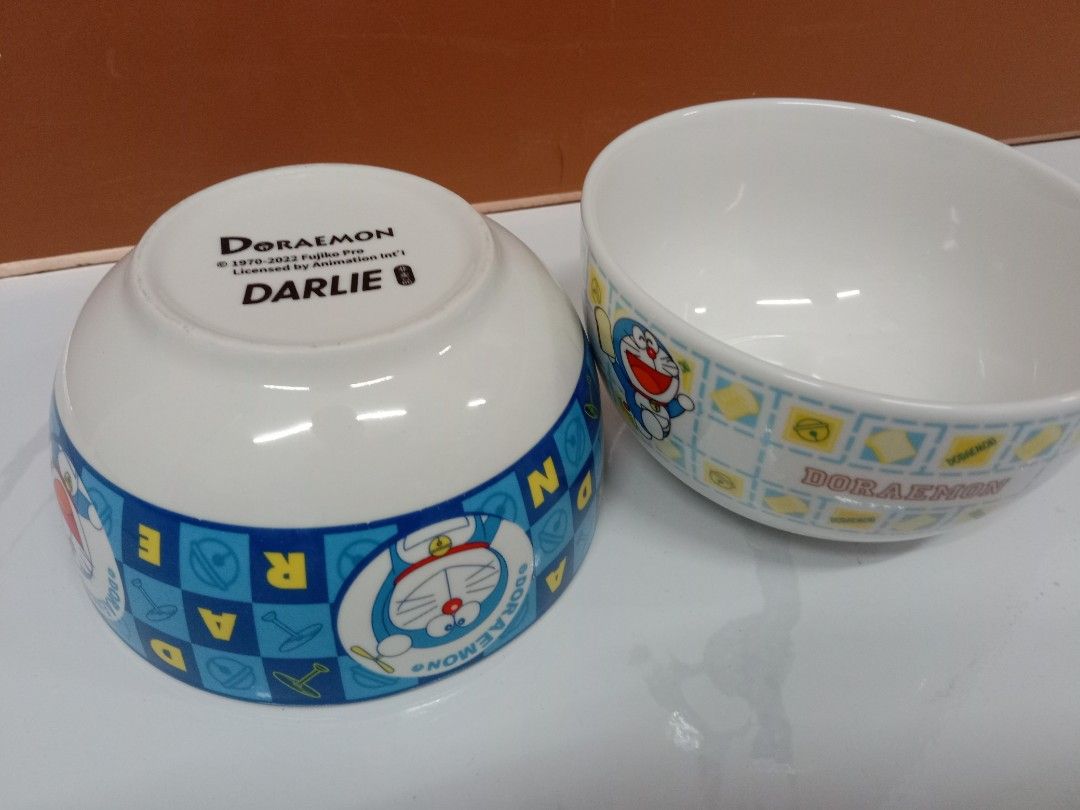 Darlie Doraemon Ceramic Bowl set, Hobbies & Toys, Collectibles ...