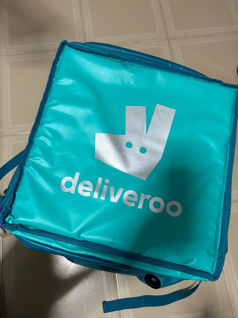 Deliveroo thermal bag, Motorcycles, Motorcycle Accessories on Carousell