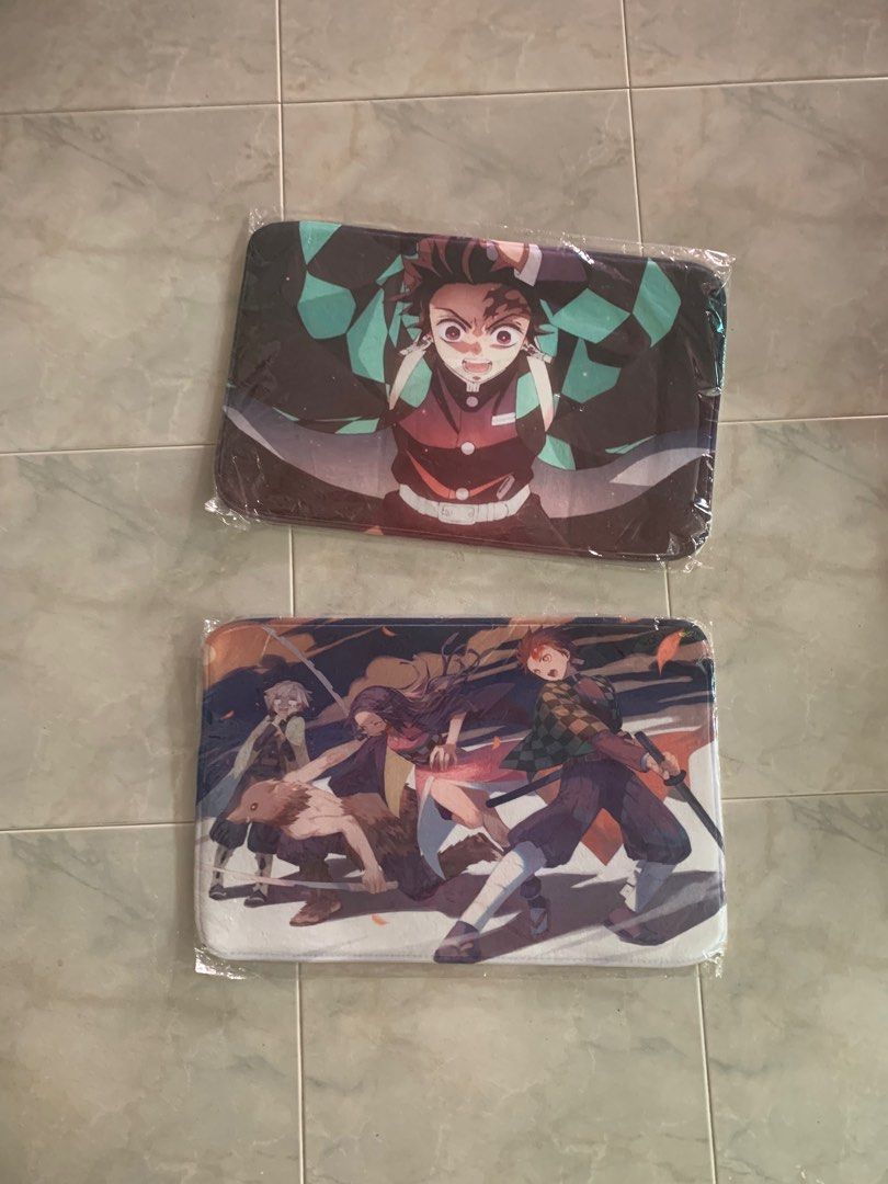 Demon Slayer mat, Furniture & Home Living, Home Decor, Carpets, Mats ...