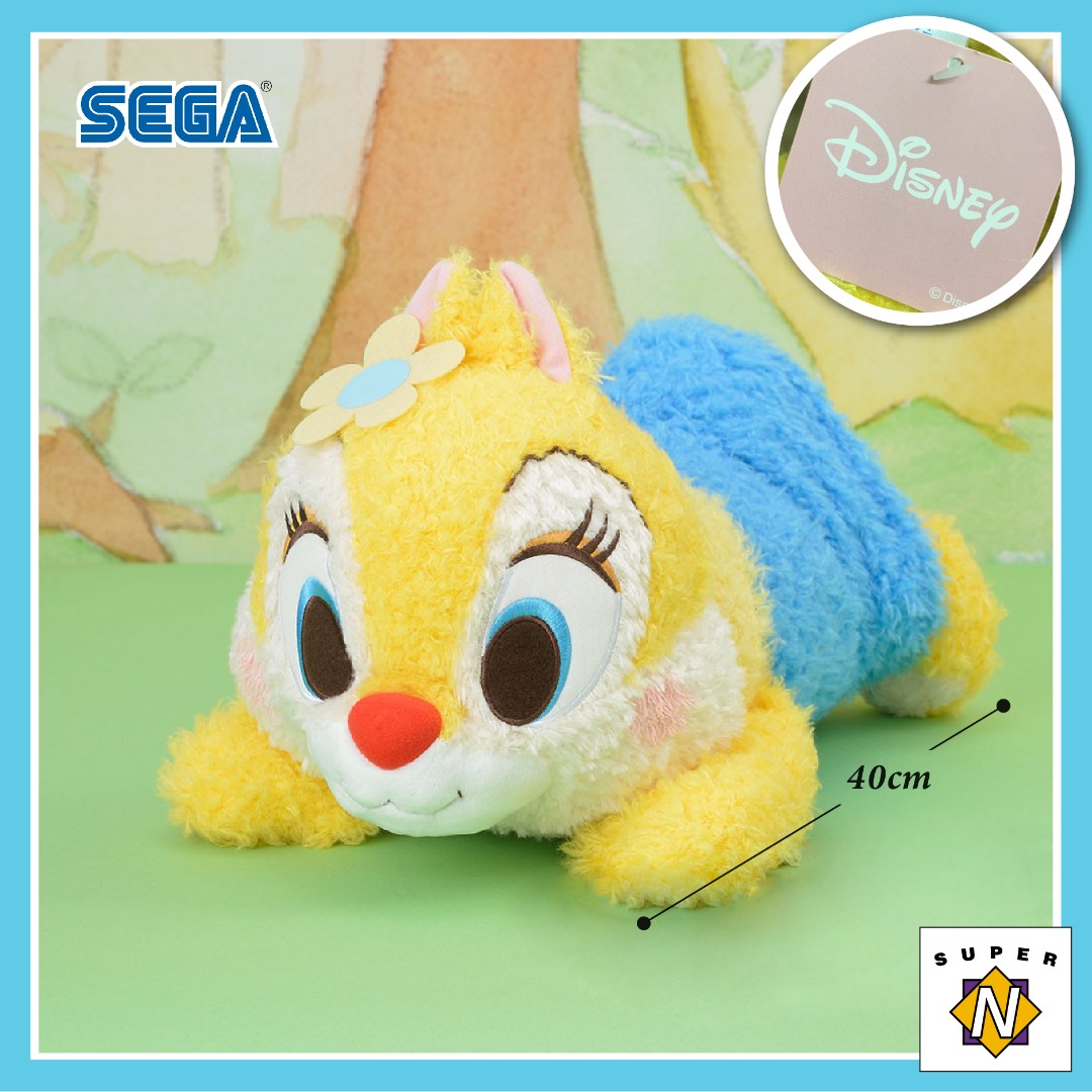 Disney - Clarice (Chip 'n' Dale) MEGA Jumbo Red Cheeks Nesoberi Fluffy ...