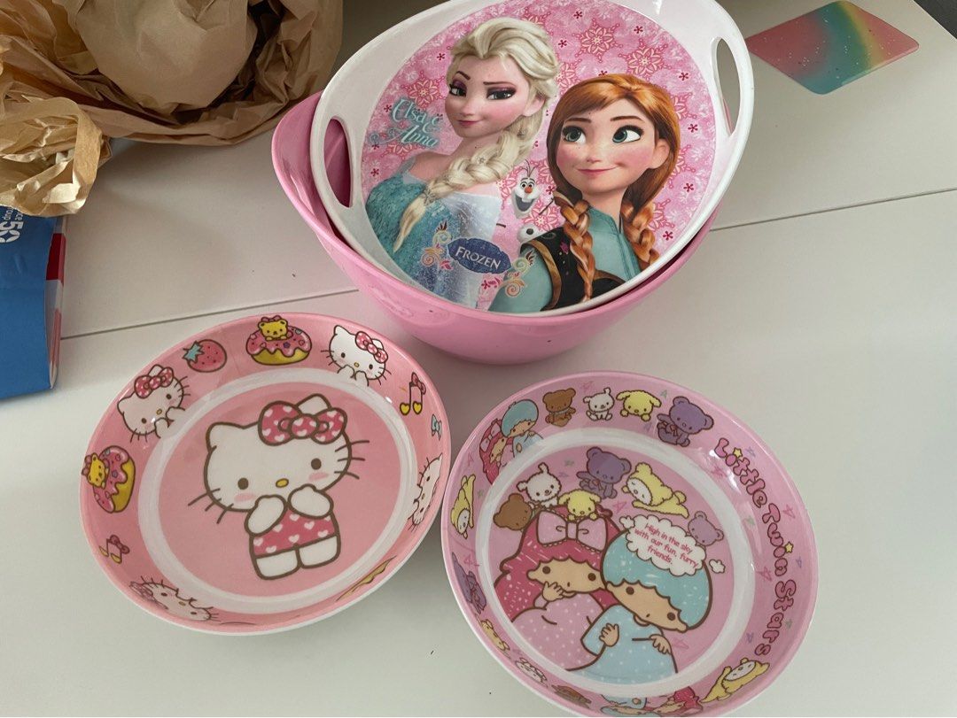 Disney frozen, hello kitty and little twin stars, Furniture & Home ...