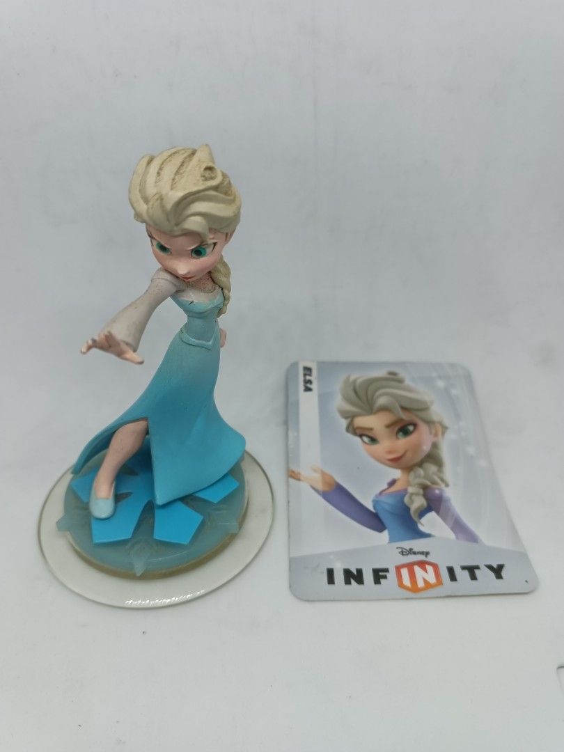 Disney INFINITY FROZEN ELSA FIGURE model # 1000025 with Free Elsa Card ...