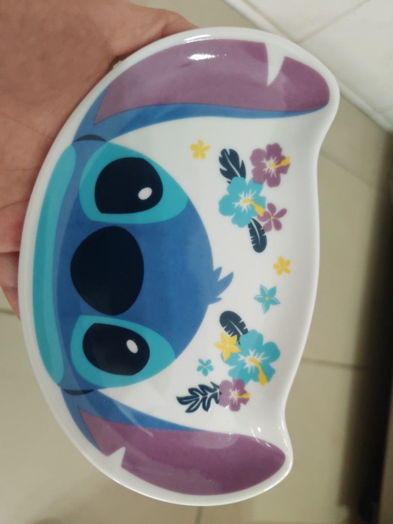 Disney Stitch clay plate, Hobbies & Toys, Collectibles & Memorabilia ...
