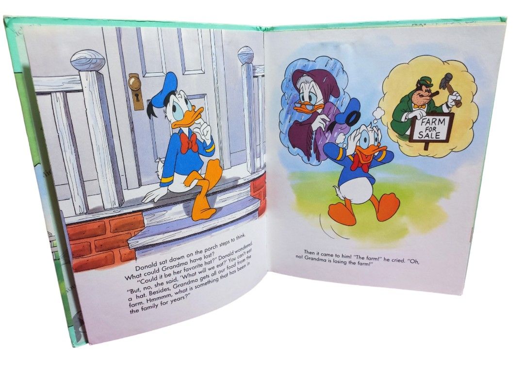Donald duck and Daisy duck Vintage classics children's book on Carousell