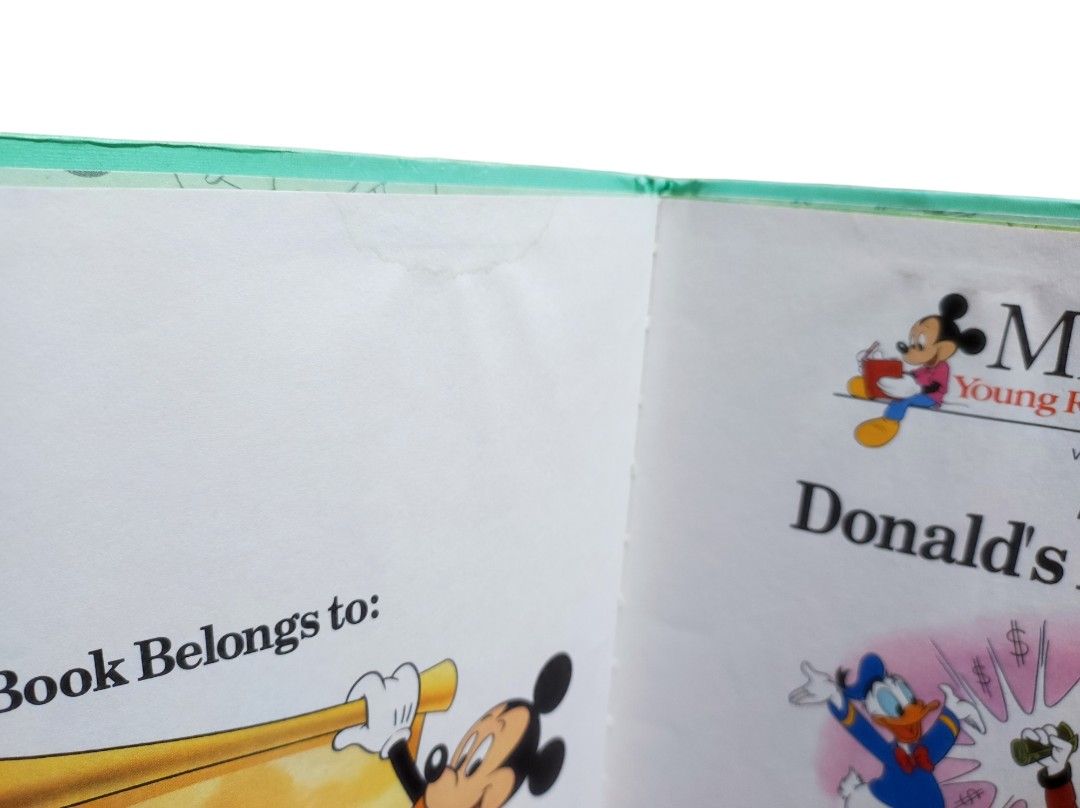 Donald duck and Daisy duck Vintage classics children's book on Carousell
